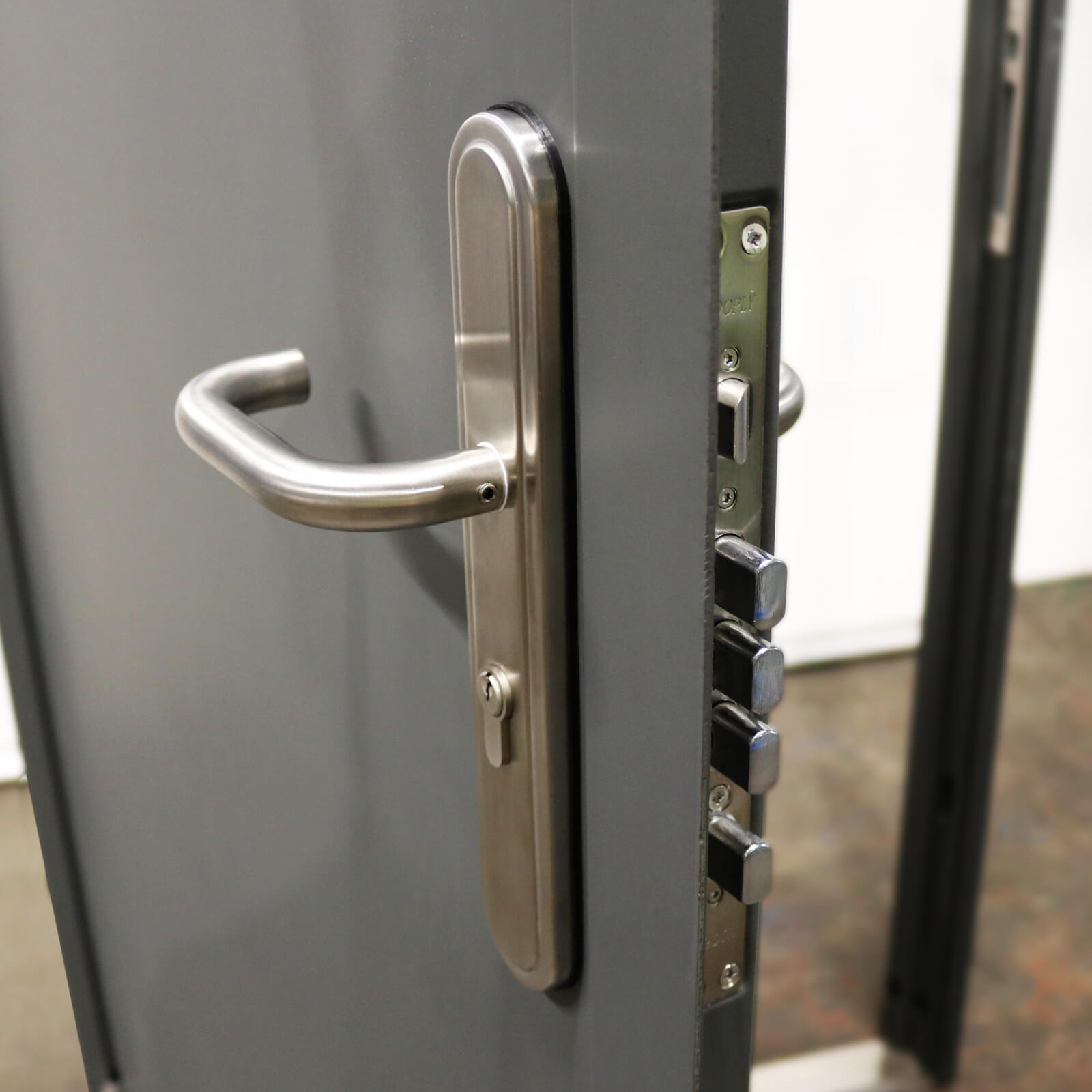 Security Container Door - Latham's Steel Doors