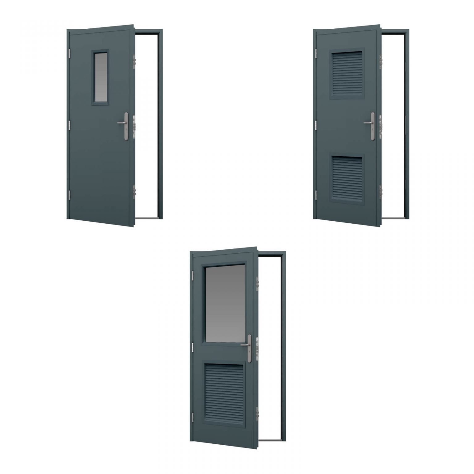 Security Container Door - Latham's Steel Doors