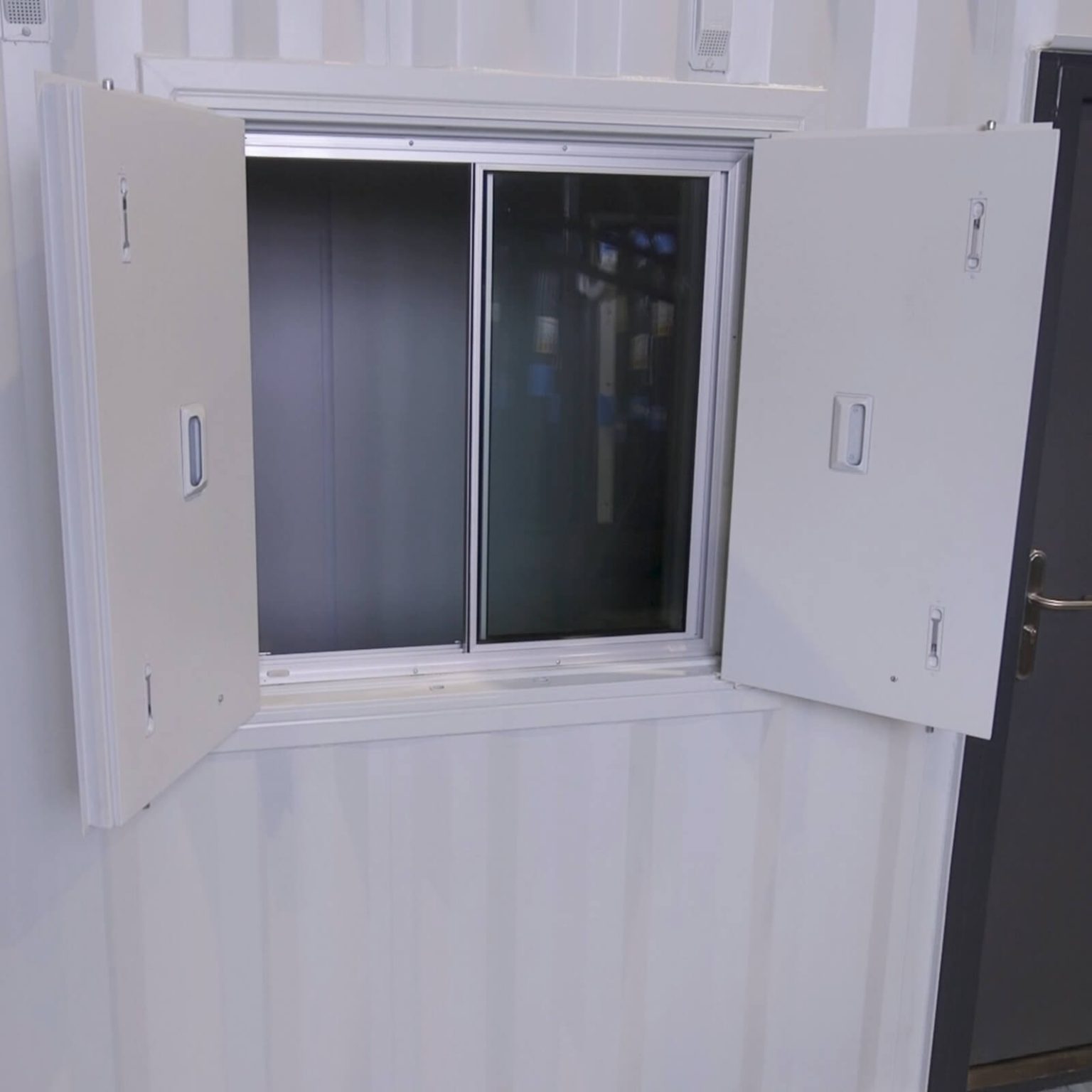 Container Doors & Windows - Latham's Steel Doors