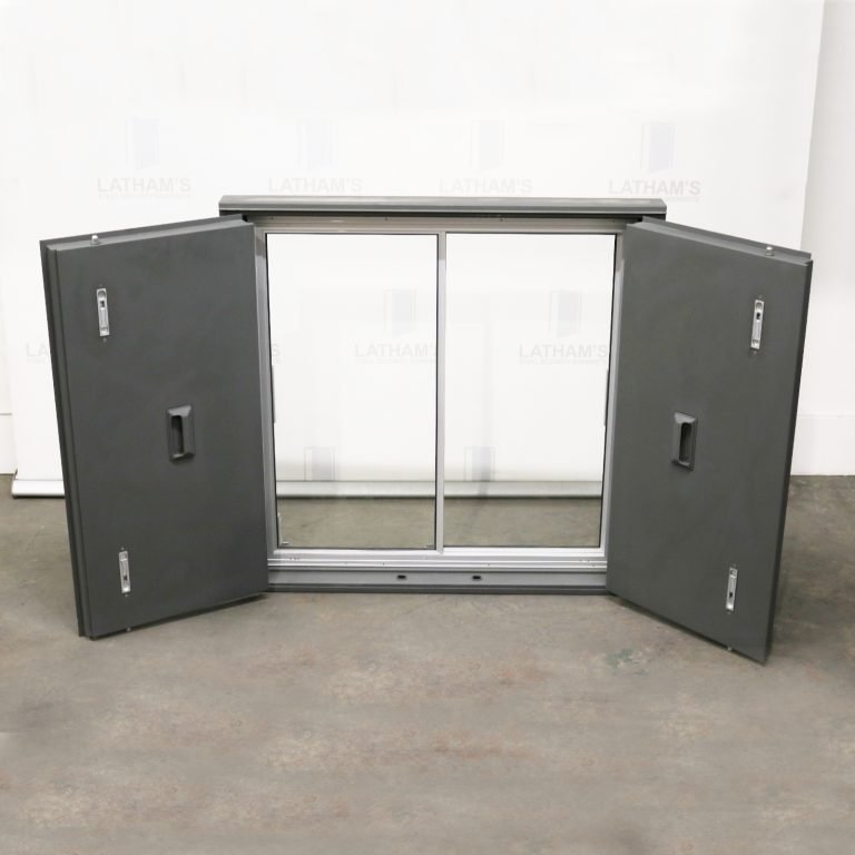 Container Window Shutter - Latham's Steel Doors