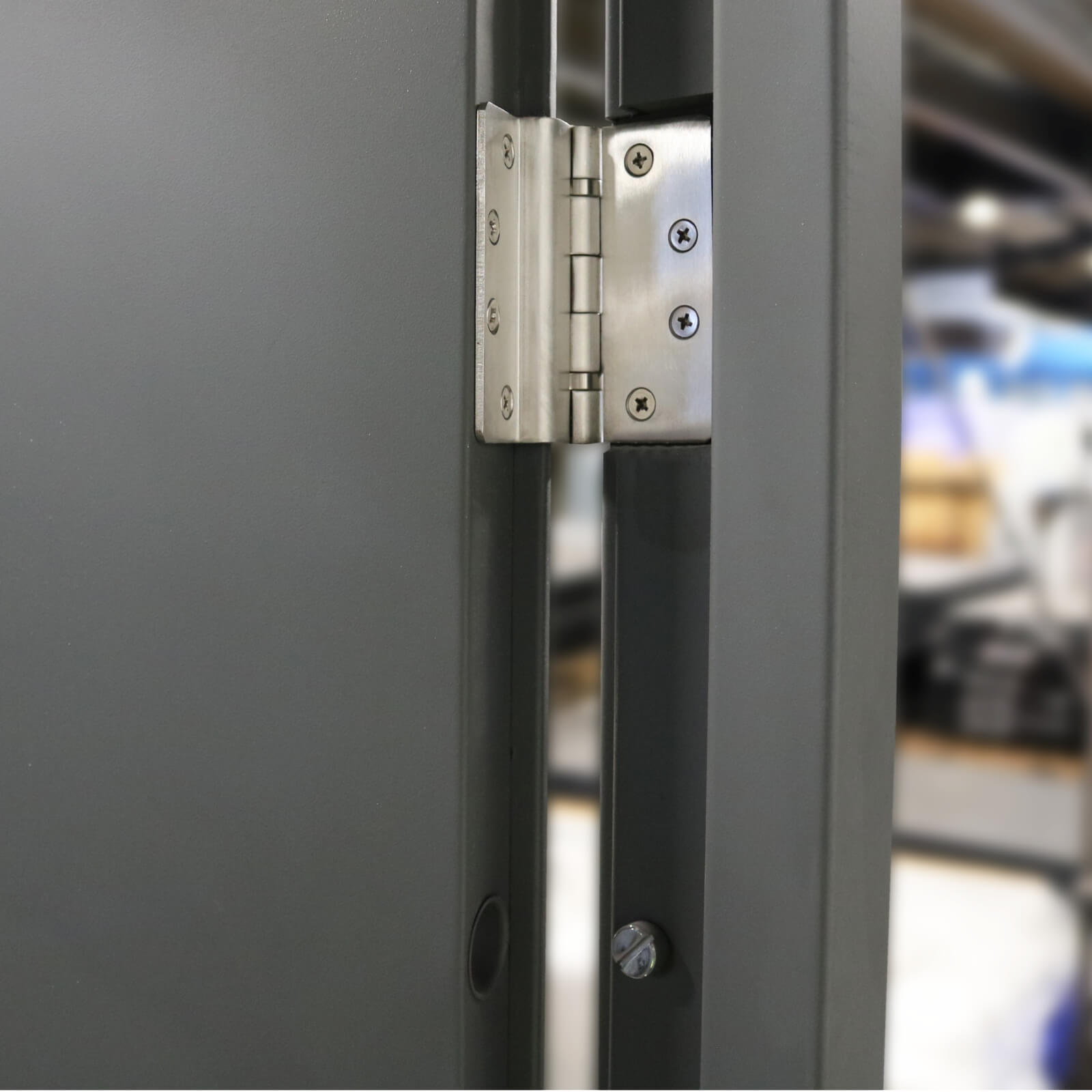 Security Container Door - Latham's Steel Doors