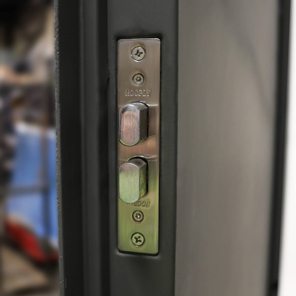 Shipping Container Side Door | Latham's Steel Doors