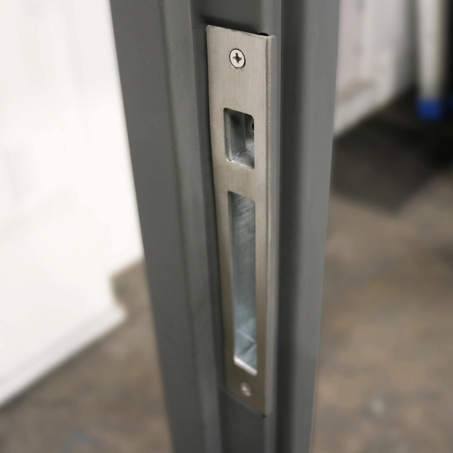 Shipping Container Side Door | Latham's Steel Doors