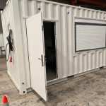 Shipping Container Side Door | Latham's Steel Doors
