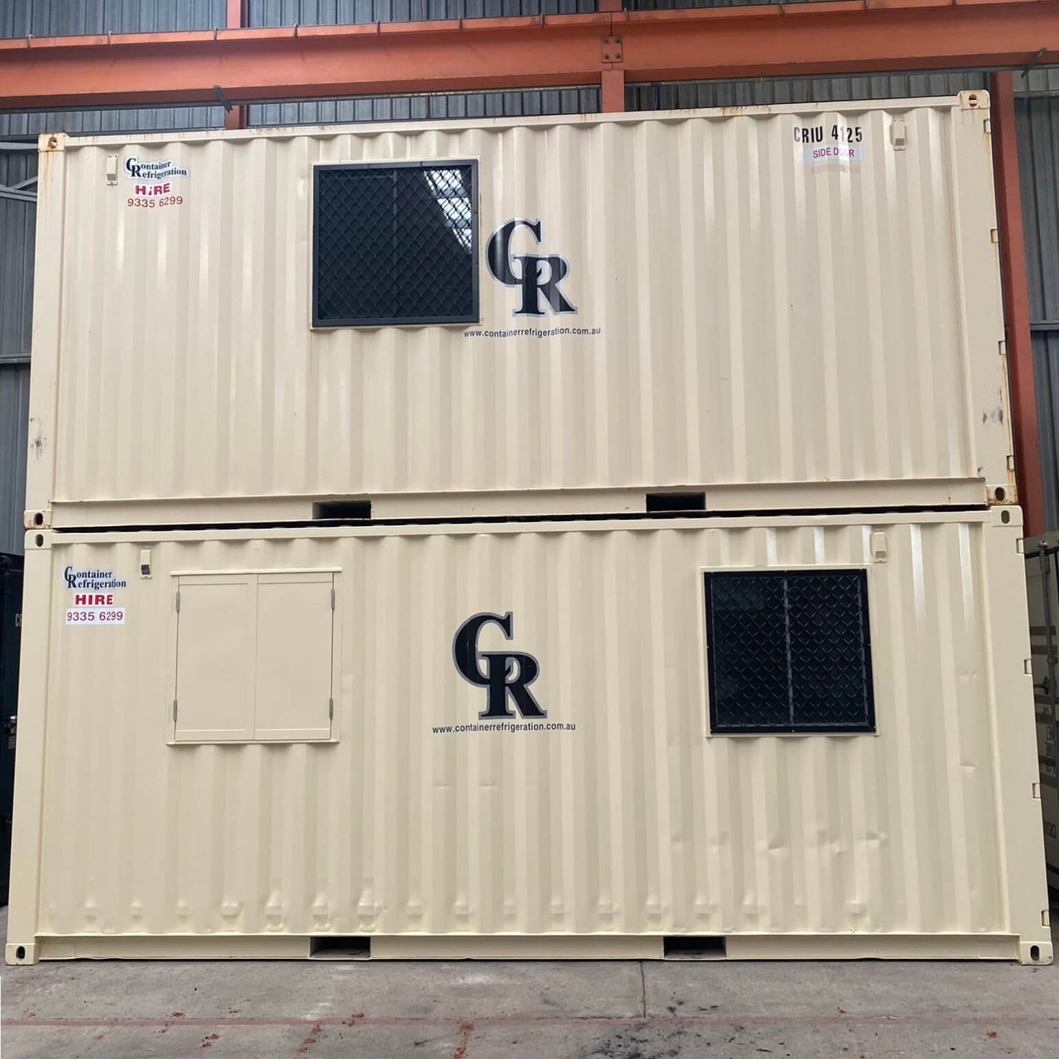 Container Window Shutter - Latham's Steel Doors