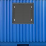 Container Window Shutter - Latham's Steel Doors