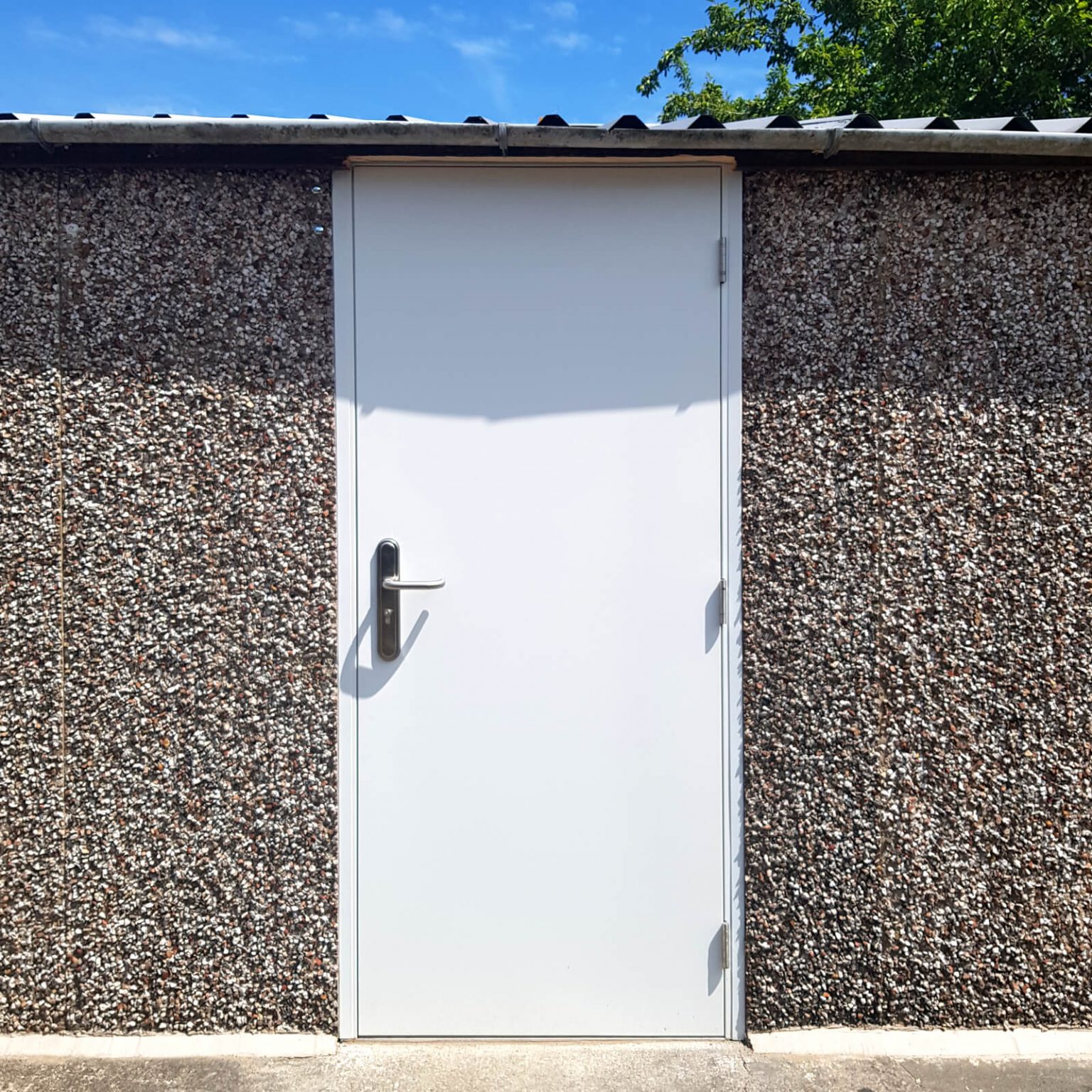Single Steel Personal Access Door | Latham's Security Doors