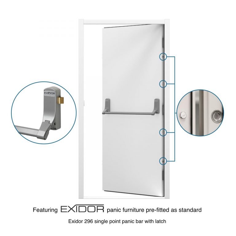 Single Fire Exit Door | Latham's Security Doorsets