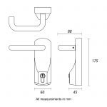 Exidor 322 Outside Access Device - Latham's Steel Doors