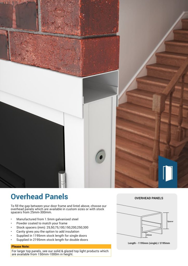 Over Head Panels - Latham's Steel Doors (Australia)