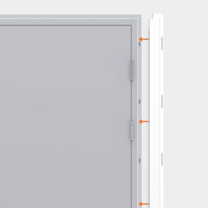 Expandable Side Panels - Latham's Steel Doors (Australia)