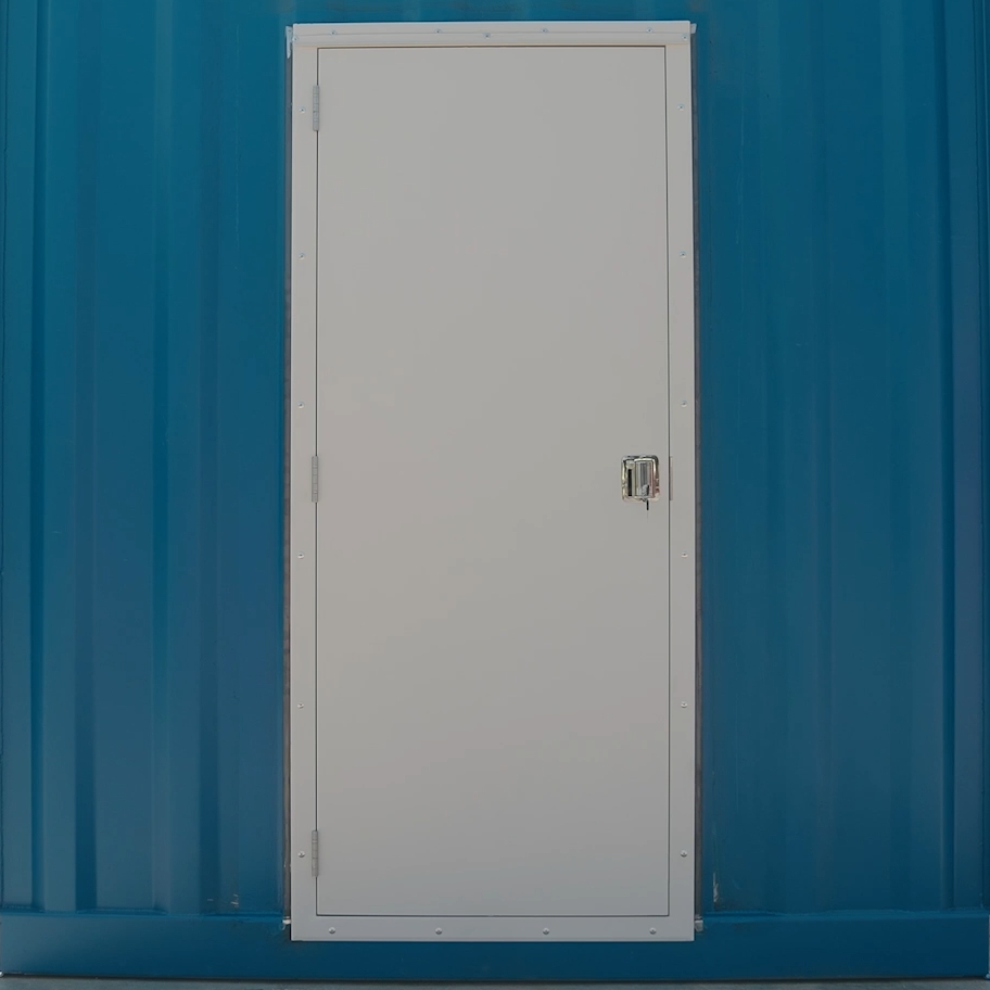 Standard Duty Shipping Container Side Door - Latham's Doors