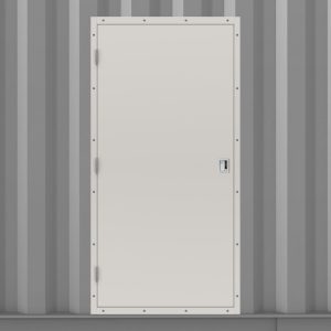 Standard Duty Shipping Container Side Door - Latham's Doors