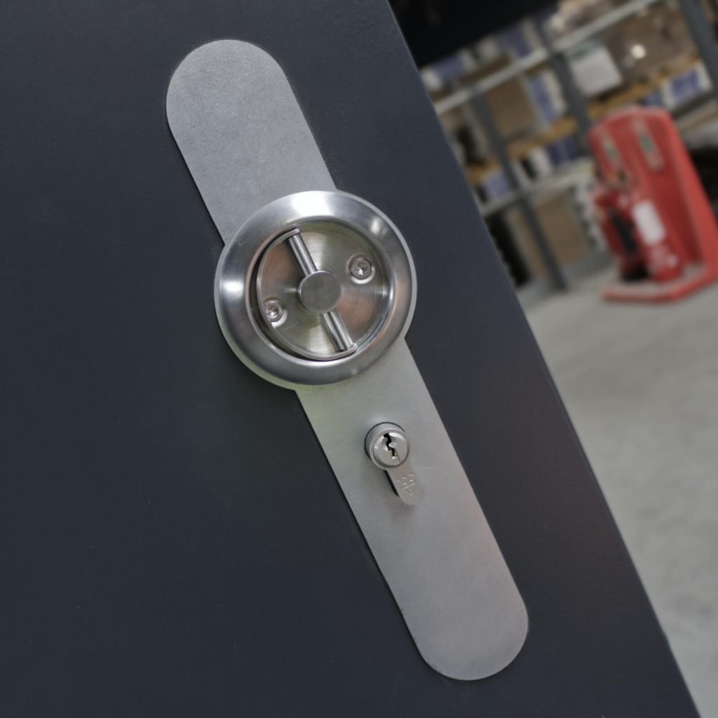 Flush Mounted Door Handle - Latham's Doors