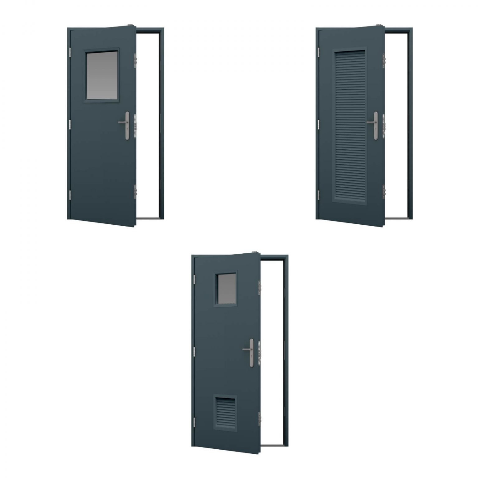 Shipping Container Side Door | Latham's Steel Doors