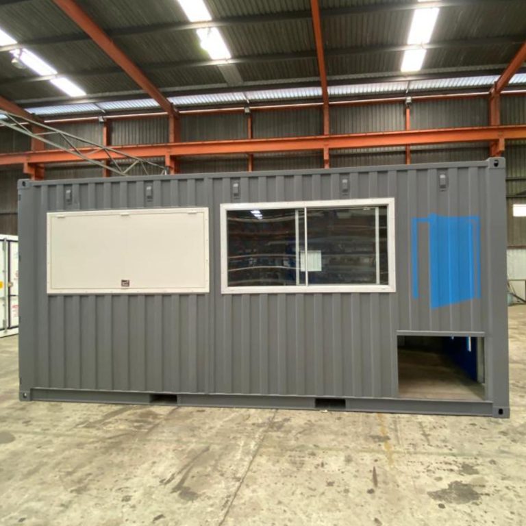 Double Glazed Sliding Shed Window | Latham's Steel Doors