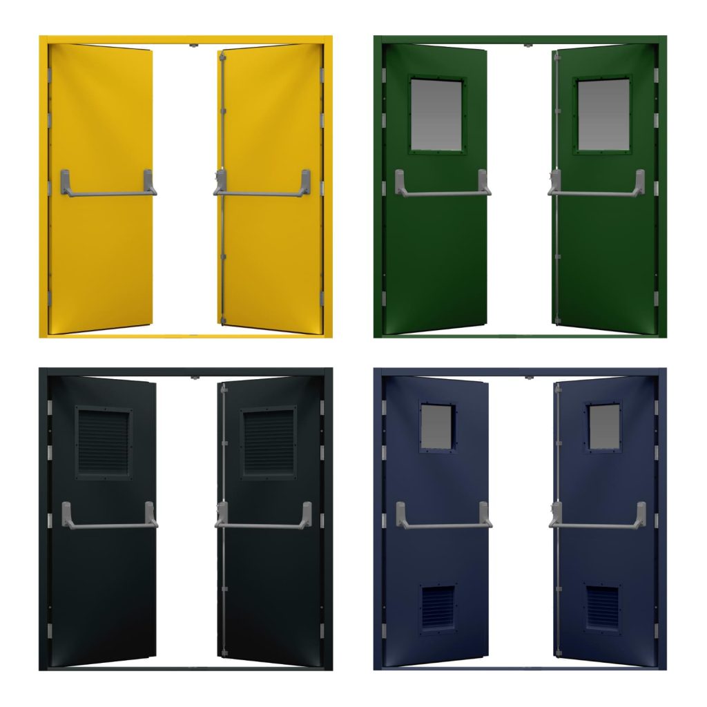 Double Fire Exit Doors Australia | Latham's Steel Doors