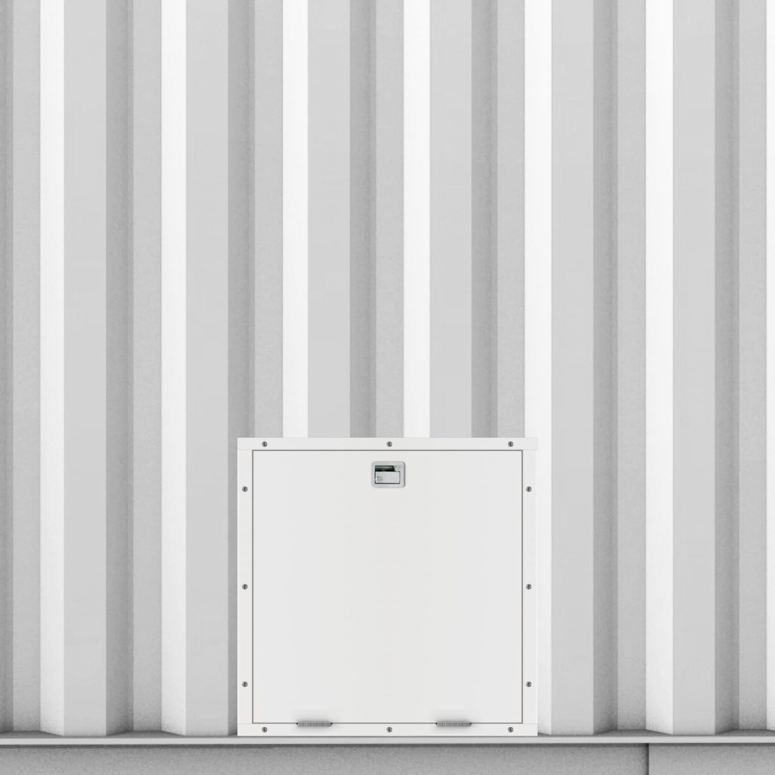 Shipping Container Access Hatch - Latham's Doors