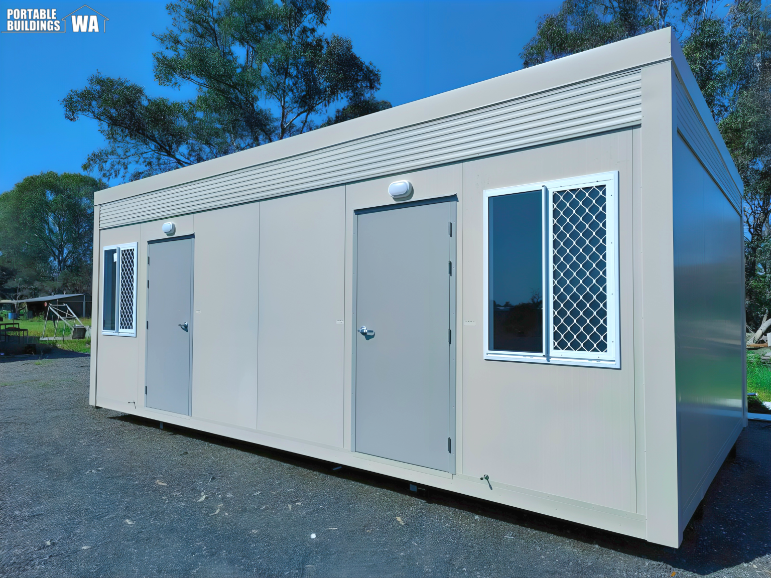 Portable Buildings, Perth | Latham's Steel Doors