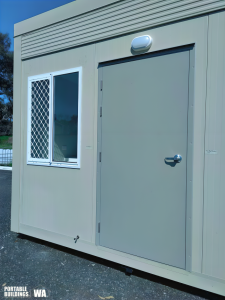 Portable Buildings, Perth | Latham's Steel Doors